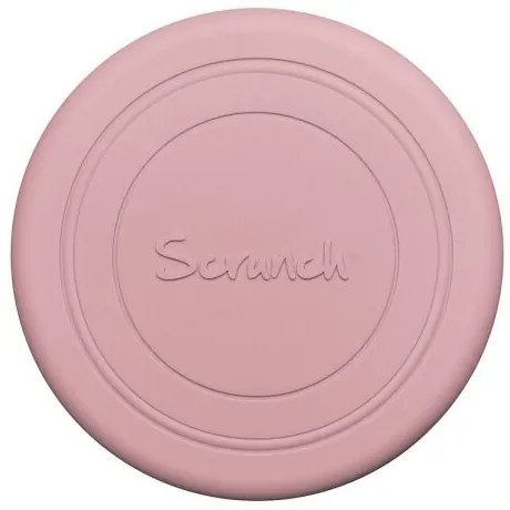 Scrunch Dětské silikonové frisbee Dusty Rose