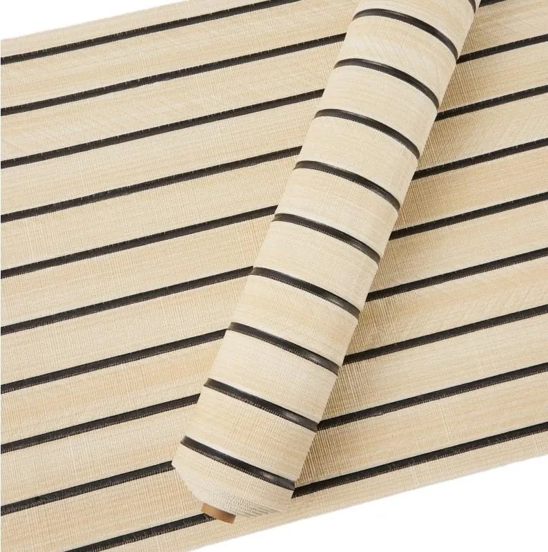 Samolepící panely na zeď TPL0000009, cena za kus, rozměr 270 cm x 48,5 cm, lamely světle hnědé , IMPOL TRADE