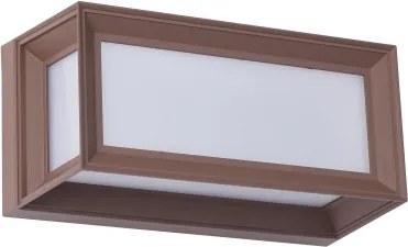 Brilagi - LED Venkovní nást. svítidlo se senzorem PARKER LED/12W/230V hnědá IP44