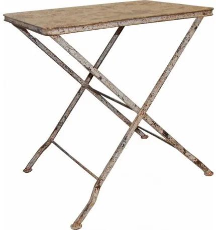 Industrial style, Skladací kávový stolek 64 x65 x50 cm (353)