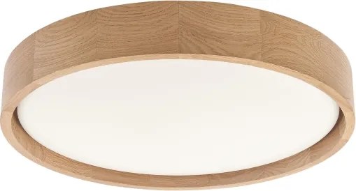Brilagi - LED Stropní svítidlo MANAROLA PLAIN LED/24W/230V 3000K pr. 41 cm dub