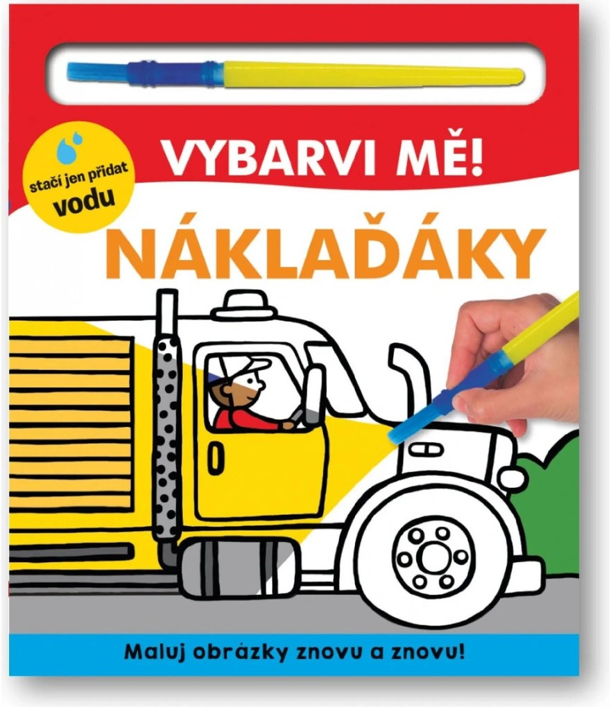 Omalovánky vybarvi mě! náklaďáky