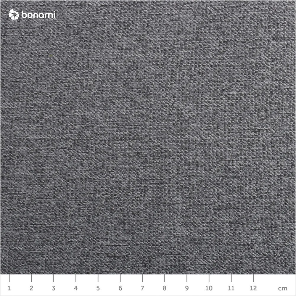 Světle šedá čalouněná jednolůžková postel s úložným prostorem 90x200 cm Cabana – Meise Möbel