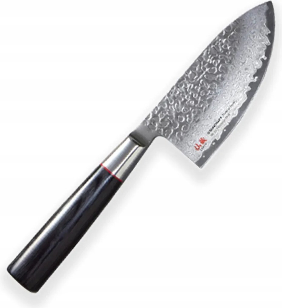 Japonský nůž mini-Chef 100mm Suncraft Senzo Classic Damascus VG10