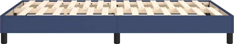 Rám postele s boxspringem modrá 120x200 cm textil 3120506