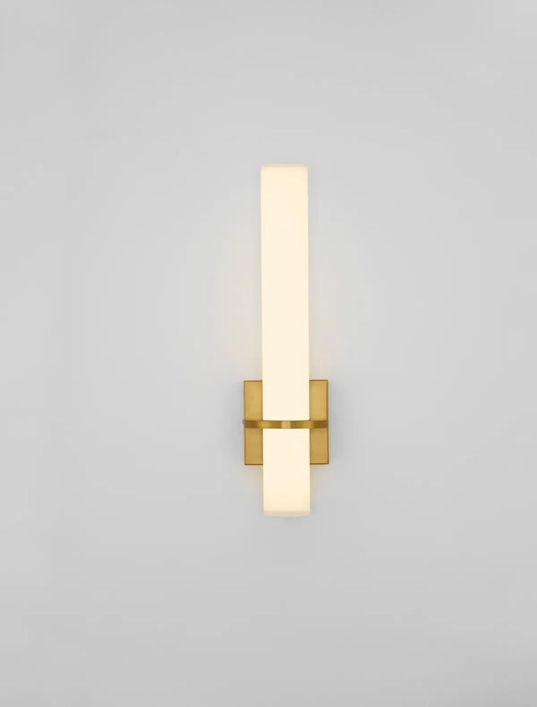 Designové nastěnné svítidlo Luca Zlatá