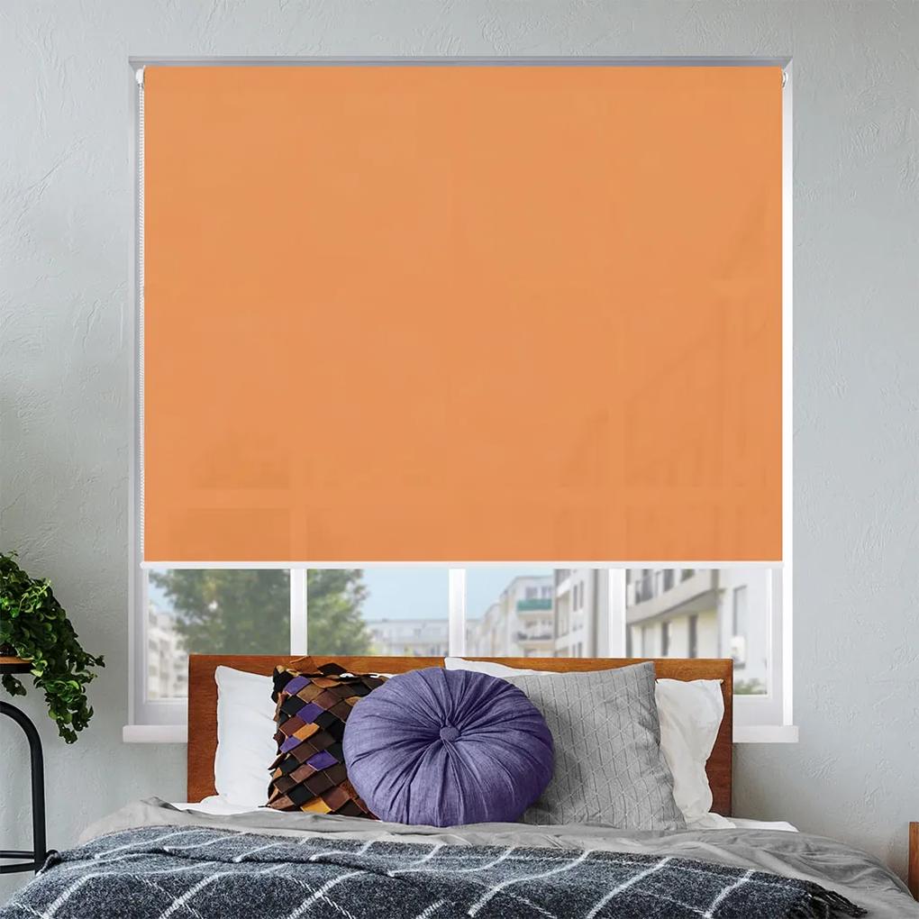 FOA Látková roleta, STANDARD, Tmavě oranžová, LE 105 , 83 x 150 cm
