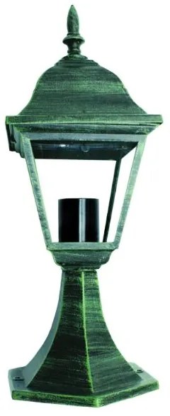 ACA Lighting Venkovní lucerna HI6043V max. 60W/E27/IP45, Green-black