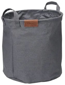 Textilní úložný koš Förvaring Grey 30 cm Ernst