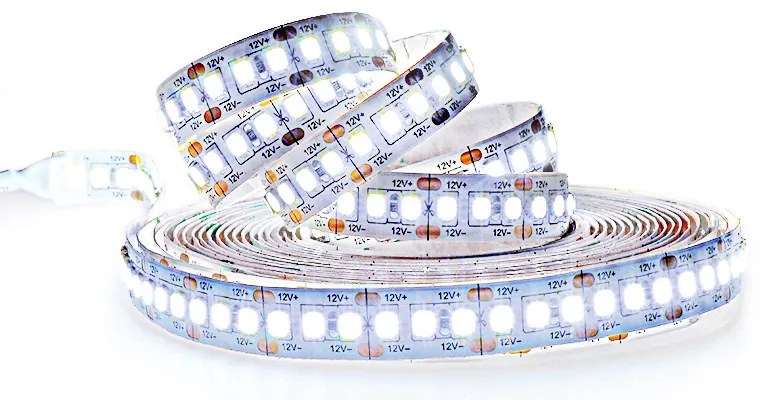 Solight LED světelný pás 5m, 198LED/m, 16W/m, 1500lm/m, IP20, studená bílá