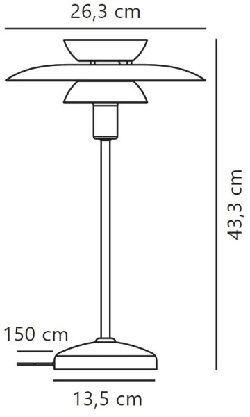 Nordlux - Stolní lampa CARMEN 1xE14/25W/230V černá
