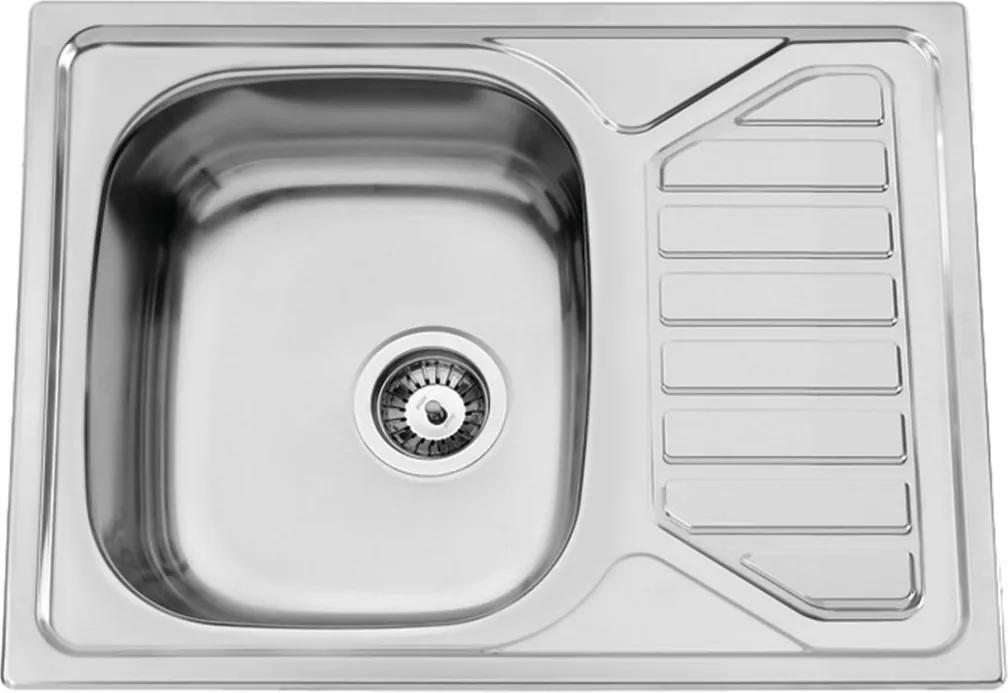 Sinks OKIO 650 V 0,6mm matný (RDOKM6505006V) Sinks