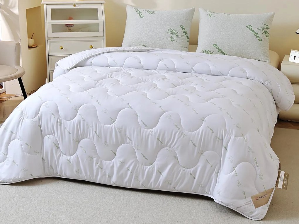 XPOSE® Bambusová přikrývka PREMIUM 200x220 cm