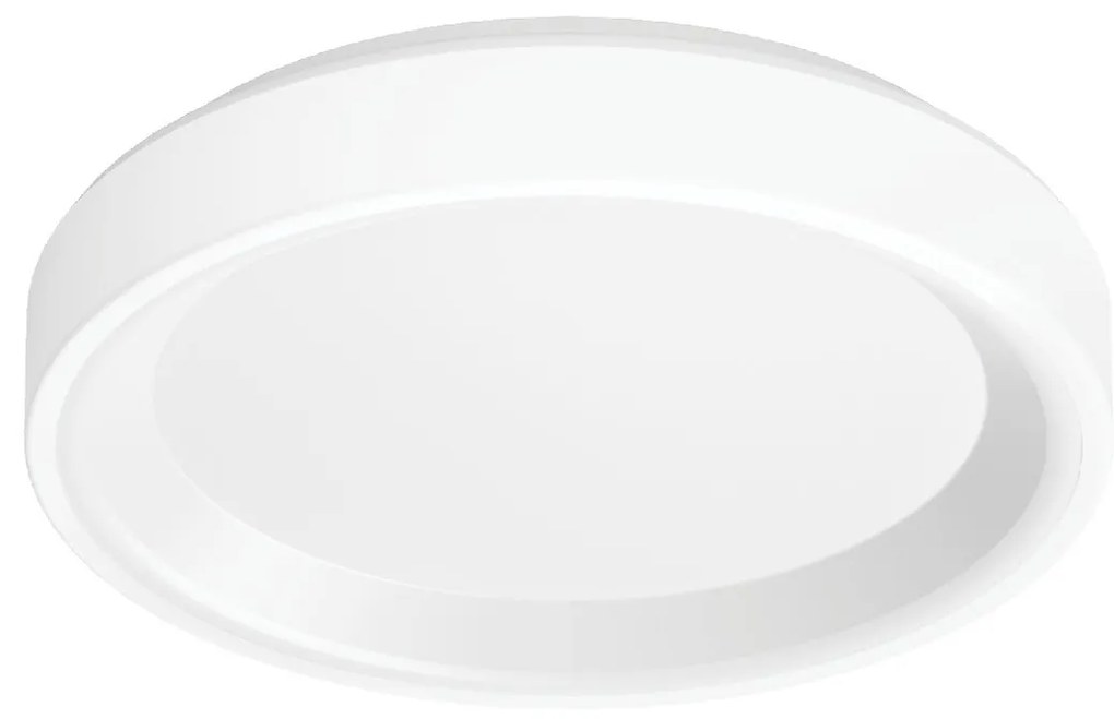 Linea Light CA077DWHWDD Iside, bílé stropní/nástěnné svítidlo, 24W LED 3000K, prům. 35,2cm