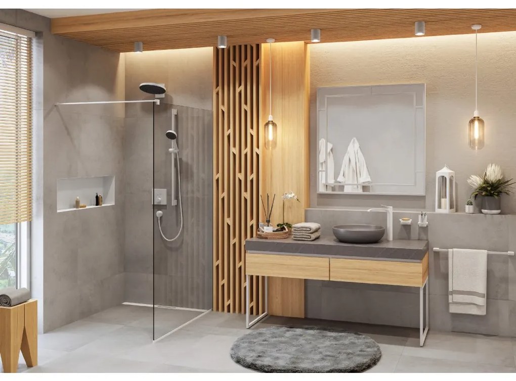 Hansgrohe AddStoris, držák na ručník, matná bílá, HAN-41747700