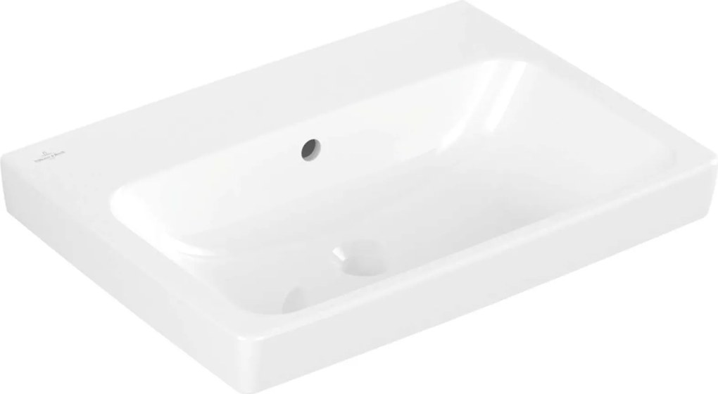 Villeroy & Boch Architectura - Umyvadlo 60x45 cm, s přepadem, bez otvoru pro baterii, alpská bílá 4A876201