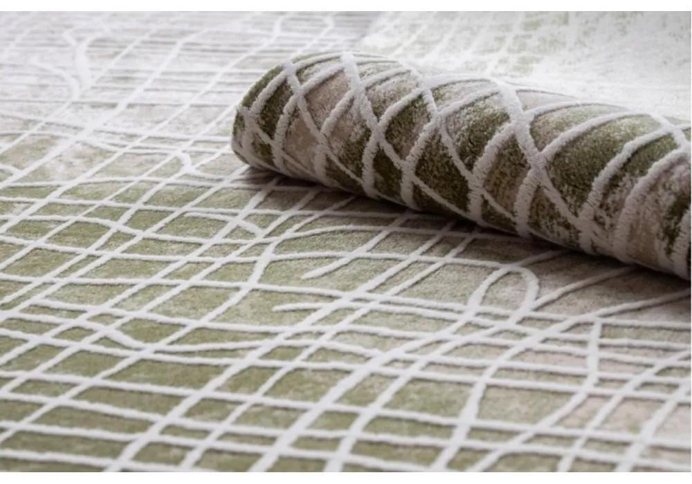 Luxusní kusový koberec akryl Ida krémový 100x300cm