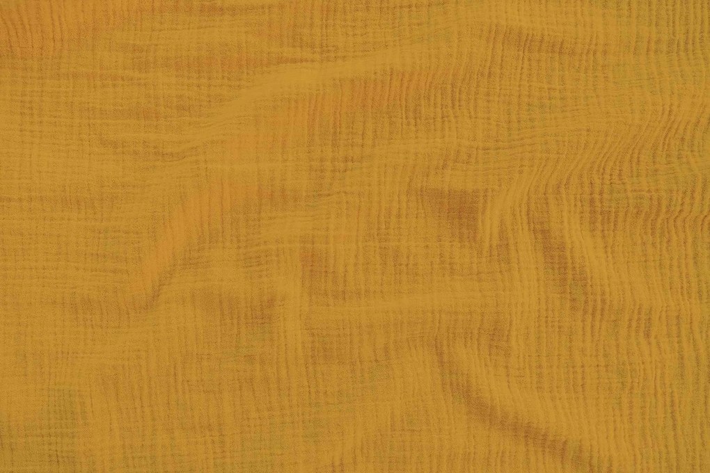 Mušelínové povlečení Mustard Velikost: 140 x 220 + 70 x 90