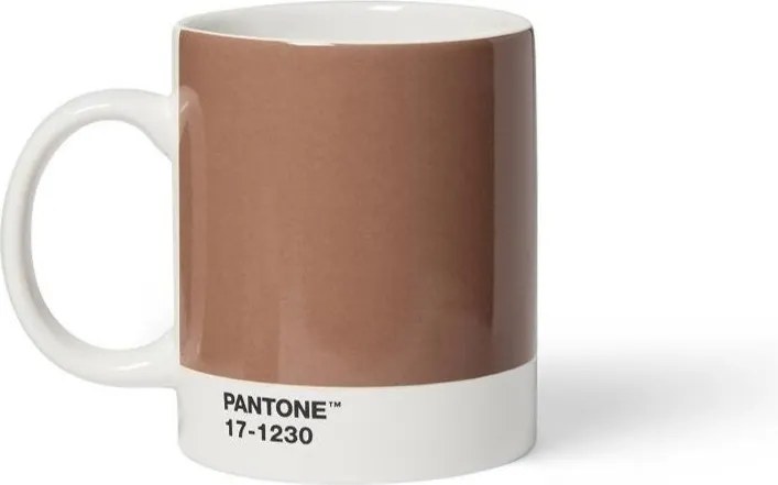 Světle hnědý keramický hrnek 375 ml Mocha Mousse 17-1230 – Pantone