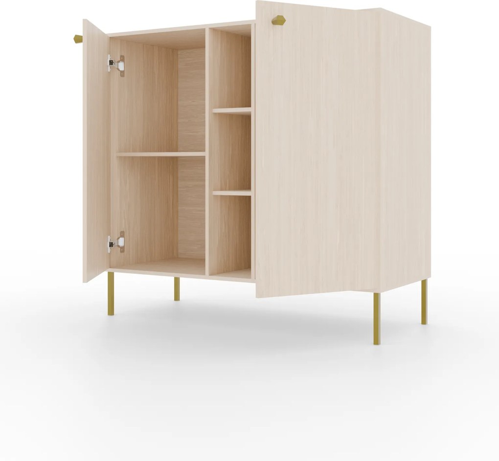 ADRK Furniture Komoda 2D 3P Tili ADRK-CHES-TIL-2D-3P-BS
