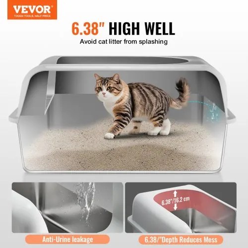 15,2 cm Deep Cat stelivo Bezzápachové stelivo s filtrační deskou