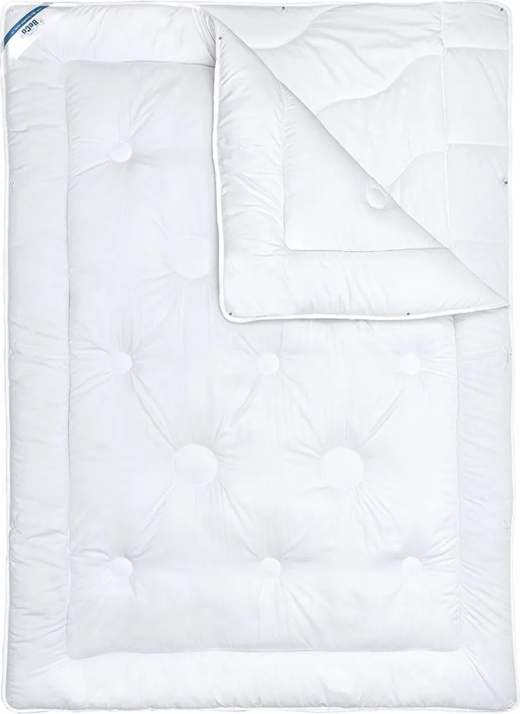 BeCo Celoroční prošívaná přikrývka Royal Soft, lehká až extra teplá (200 x 200 cm)