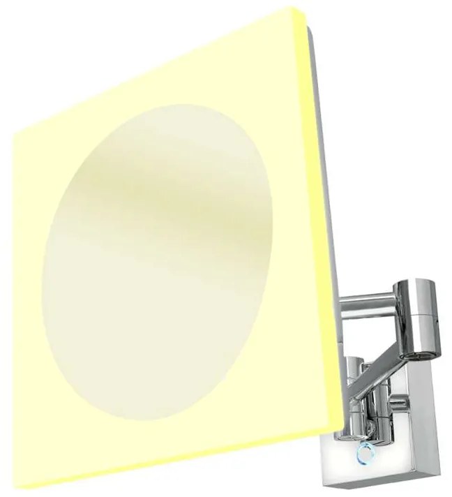 Nimco - Kosmetické zrcátko nástěnné s LED osvětlením, chrom ZK 20465P-26