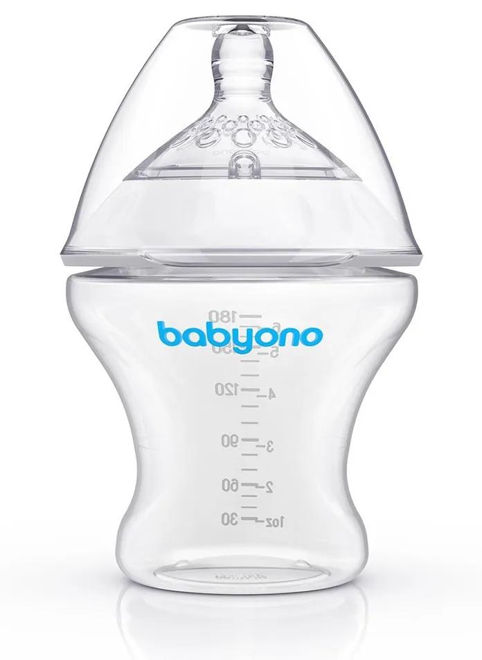 Antikoliková láhev Baby Ono 180 ml Barva: transparentní