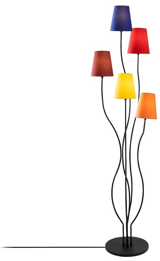 Designová stojanová lampa Daneil 160 cm vícebarevná