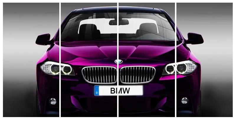Obraz fialového BMW  (160x80 cm), 40 dalších rozměrů