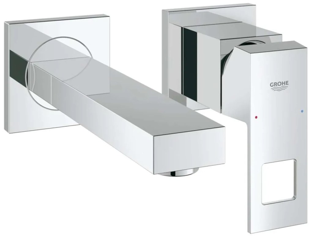 Grohe Eurocube - Umyvadlová 2-otvorová baterie, chrom 19895000
