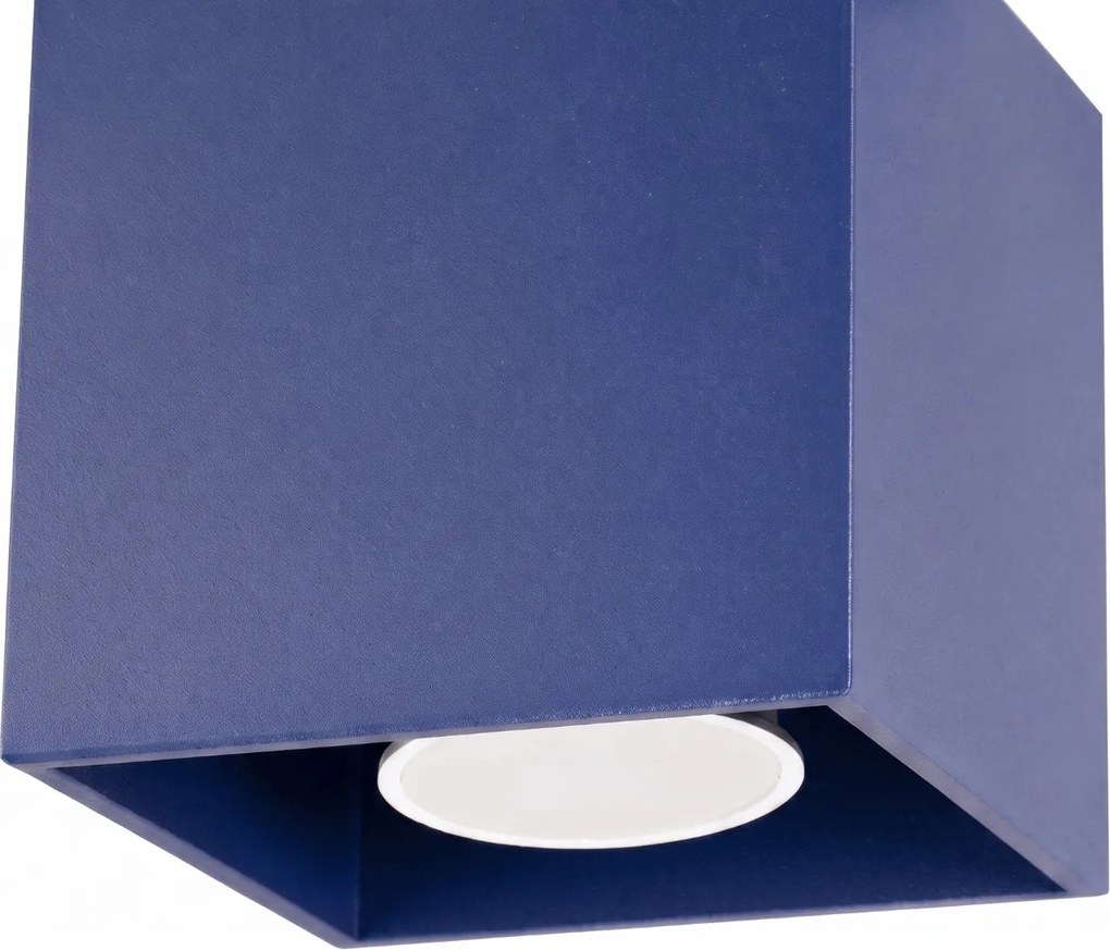Sollux Lighting Stropní svítidlo QUAD 1 ultramarín