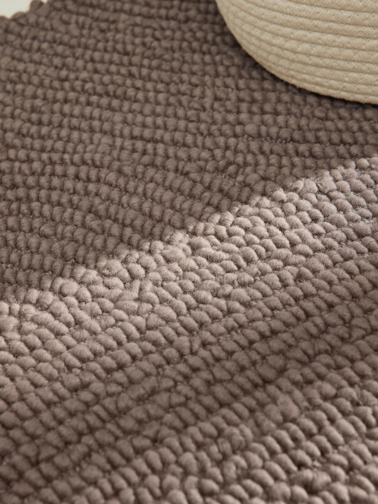 Hanse Home, Běhoun Calmio 106219 Taupe, 80x200, hnědá, ložnice