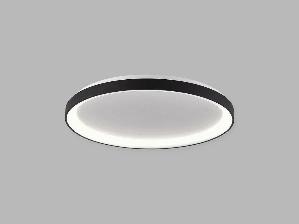 LED2 1271753D Bella Slim 78, kruhové stropní svítidlo 60W LED 3000K/4000K stmívatelné DALI, černá, prům. 78cm