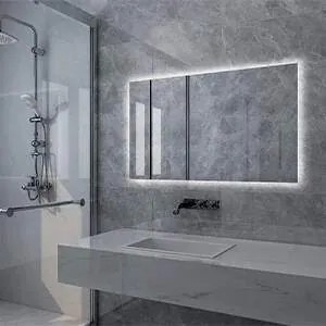 Zrcadlový infrapanel ByeCold 700 W, 120 × 60 cm, LED