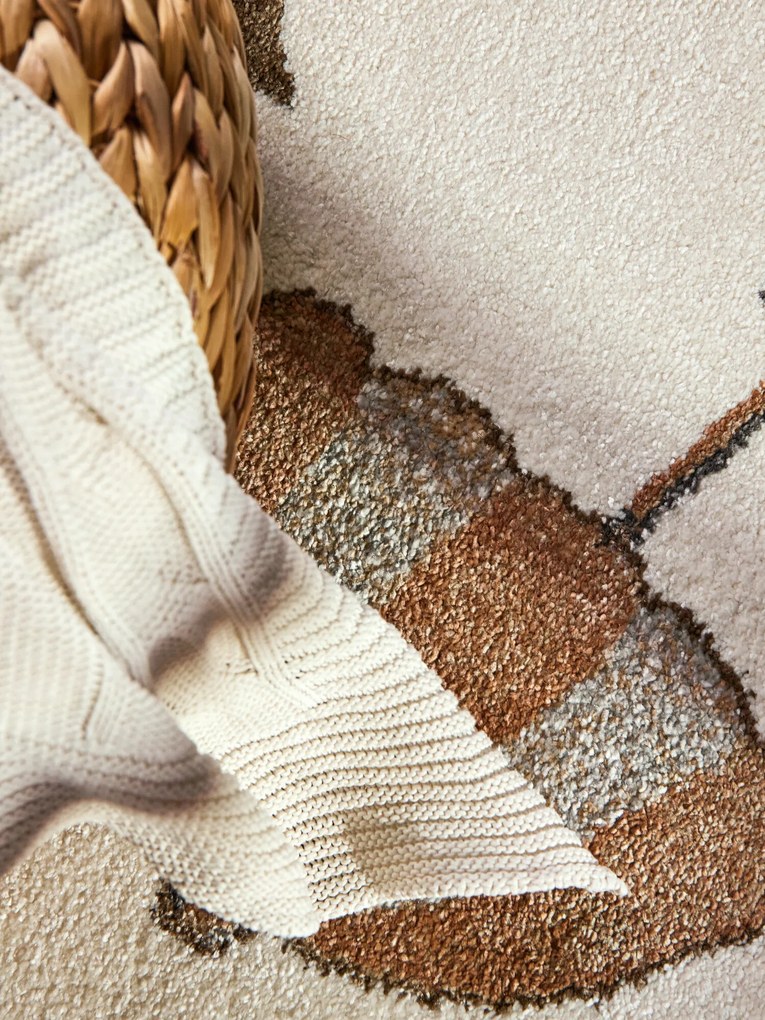 Villeroy & Boch, Dětský kusový koberec Villeroy & Boch Boho Kids 106308 Cream Multicolor, 160x230, bílá, dětský pokoj
