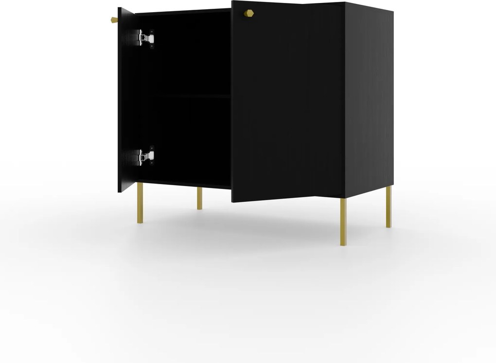 ADRK Furniture Komoda 2D Tili ADRK-CHES-TIL-2D-B