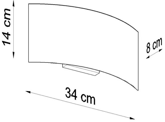 Sollux SL.0937 - Nástěnné svítidlo MAGNUS 2xG9/40W/230V černá