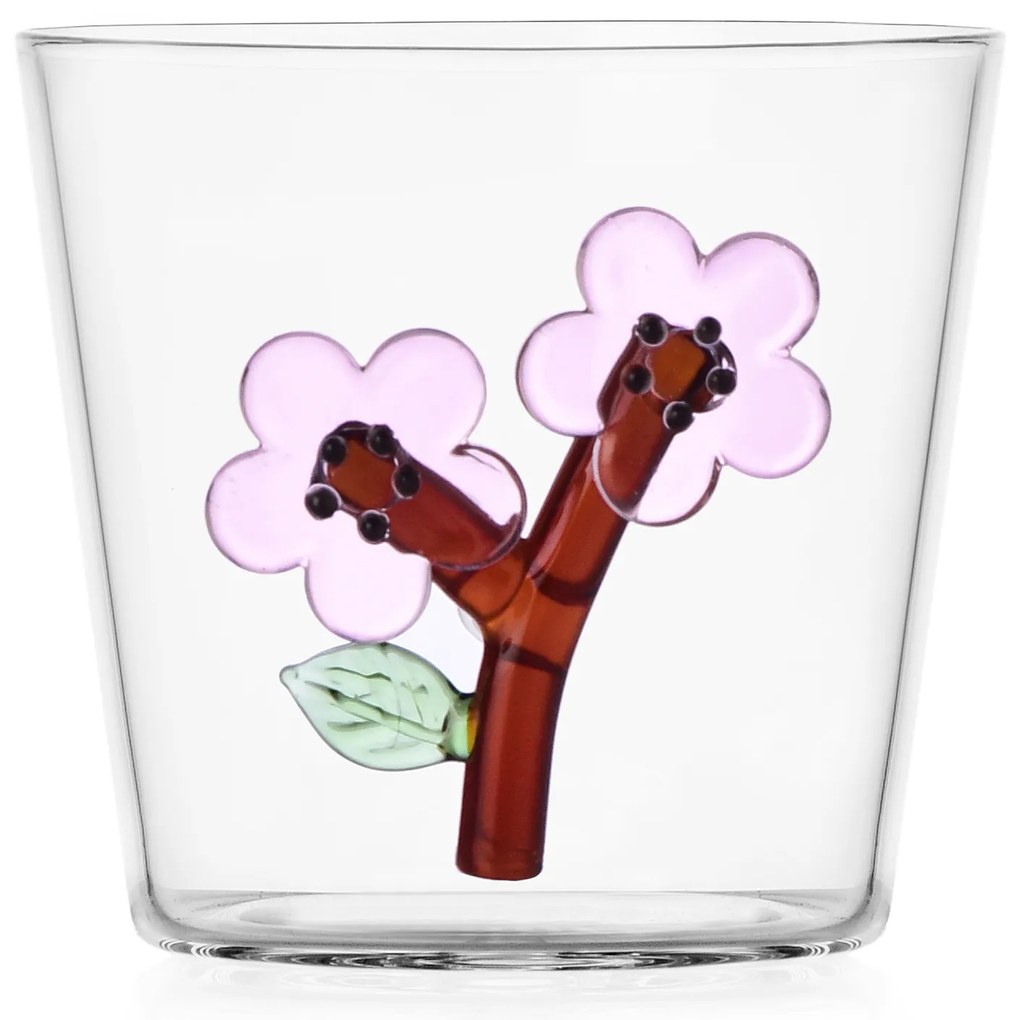 Ichendorf Milano designové sklenice na vodu Botanica Tumbler Peach Blossom
