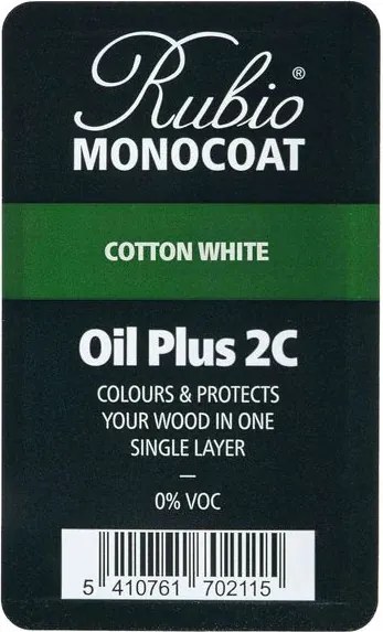 Rubio Monocoat Rubio | Oil Plus 2C probarvený olej s akcelerátorem - Cotton White Velikost balení: 1,3L