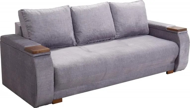 Pohovka Nike, tm. šedá (AN 6550/pol. 6548/natura)