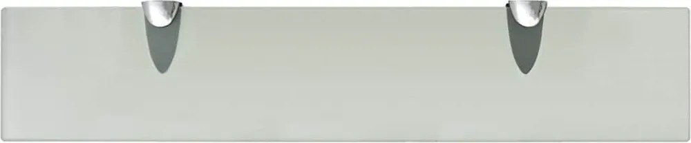 Plovoucí police 2 ks sklo 50 x 10 cm 8 mm 3051512