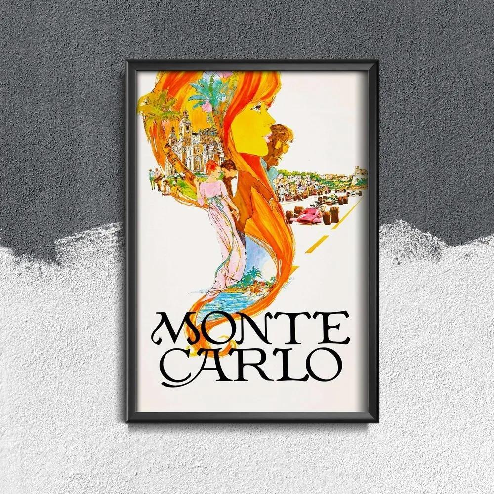 Dekorativní plakát Monte carlo monako