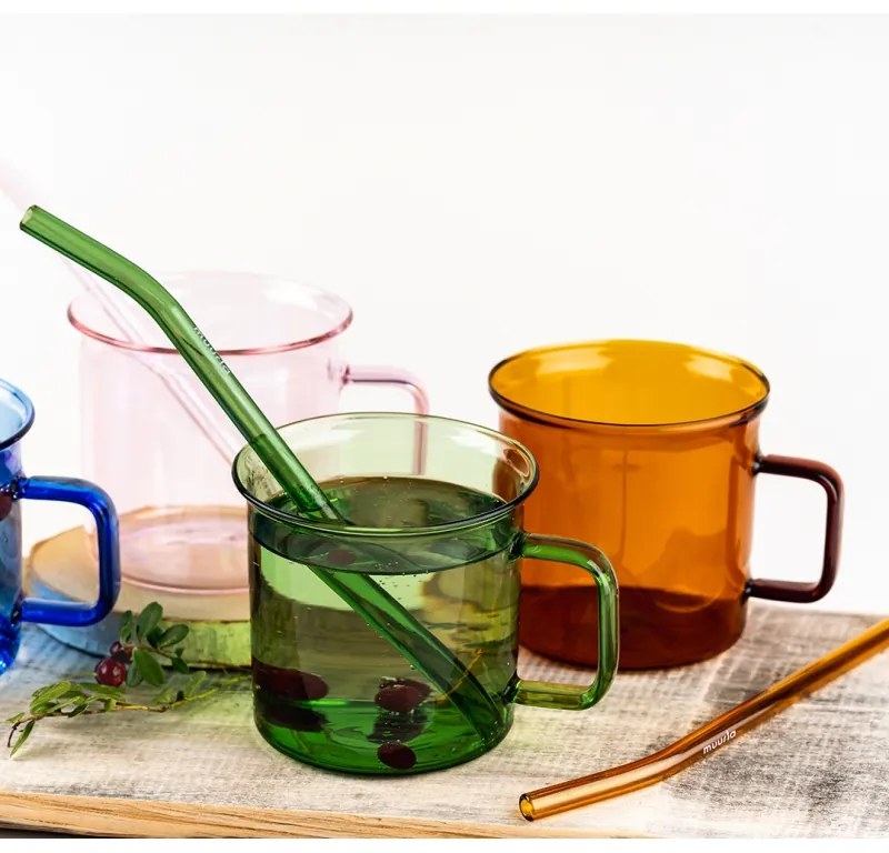 Hrnek Glass 0,35l, zelený