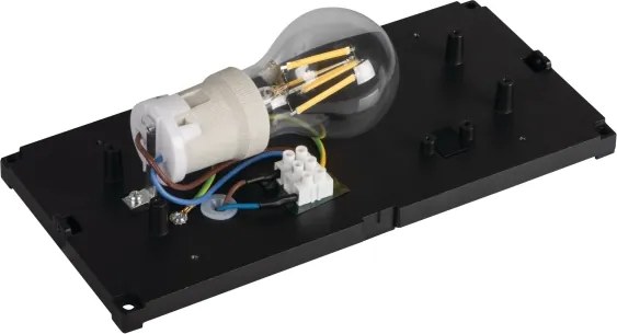Kanlux 45816 - Venkovní nástěnné svítidlo LERTO 1xE27/15W/230V IP54 černá