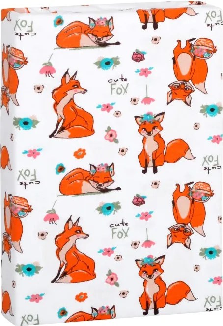 Bellatex Prostěradlo Jersey LUX Oranžová 90x200 cm