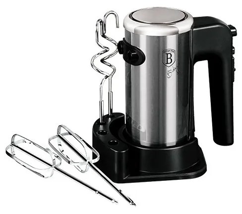 BERLINGERHAUS Mixér ruční šlehač s příslušenstvím 300 W Black Silver Collection BH-9368