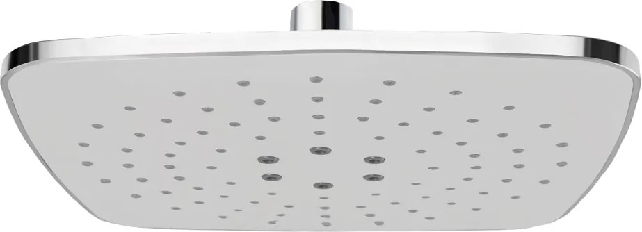 Mereo Mereo, Nástěnná baterie Dita 150 mm se sprch. soupravou,otoč.ramínkem, ruční a talíř. sprchou 225x225mm, CBE60101SBD
