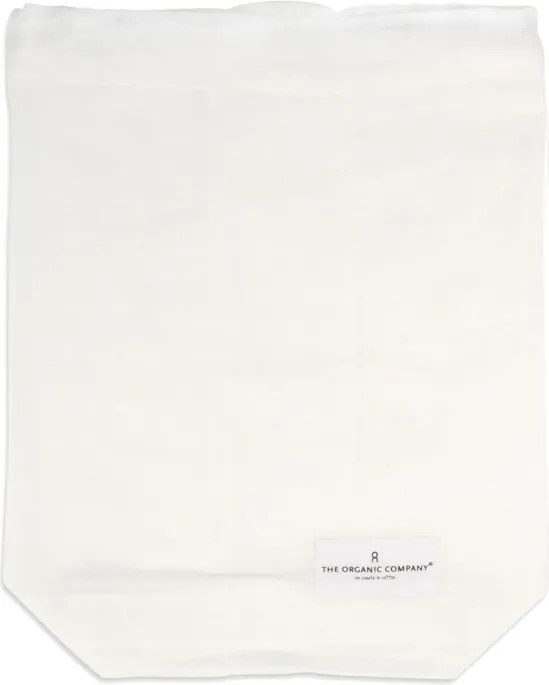 Bavlněný pytlík Food Bag White M The Organic Company