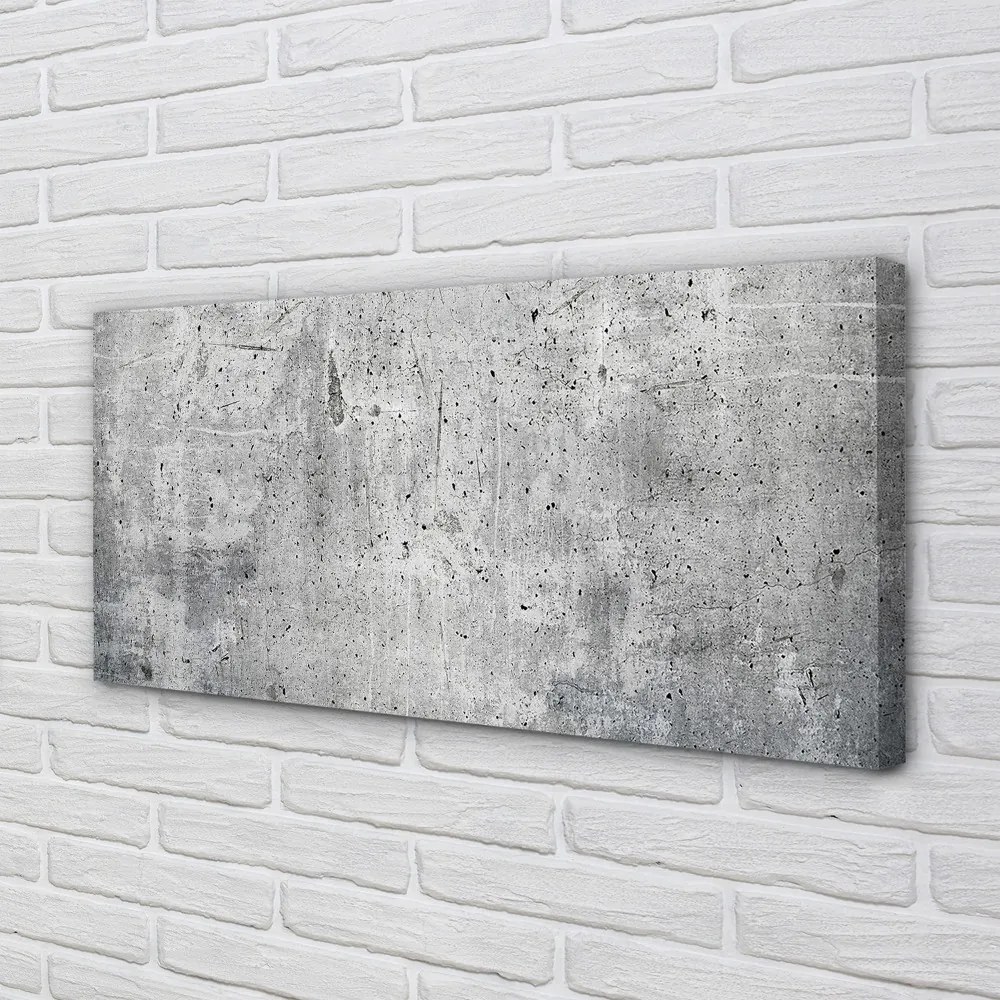Obrazy na plátně struktura kamene beton 125x50 cm